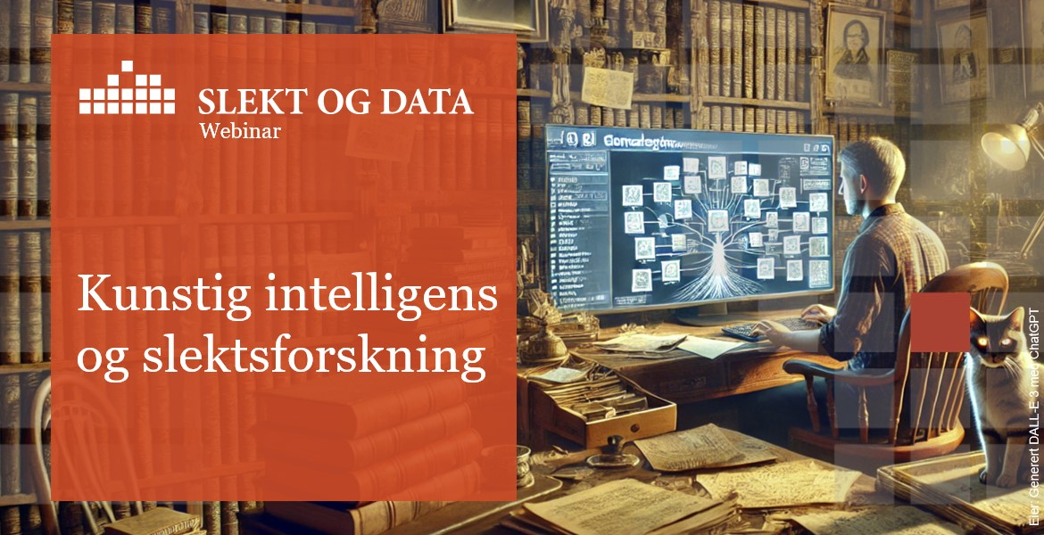 Webinar: Kunstig intelligens og slektsforskning | Slekt og Data